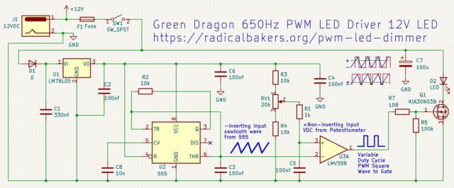PWM LED Driver by Green Dragon – Radical Bakers Gathering